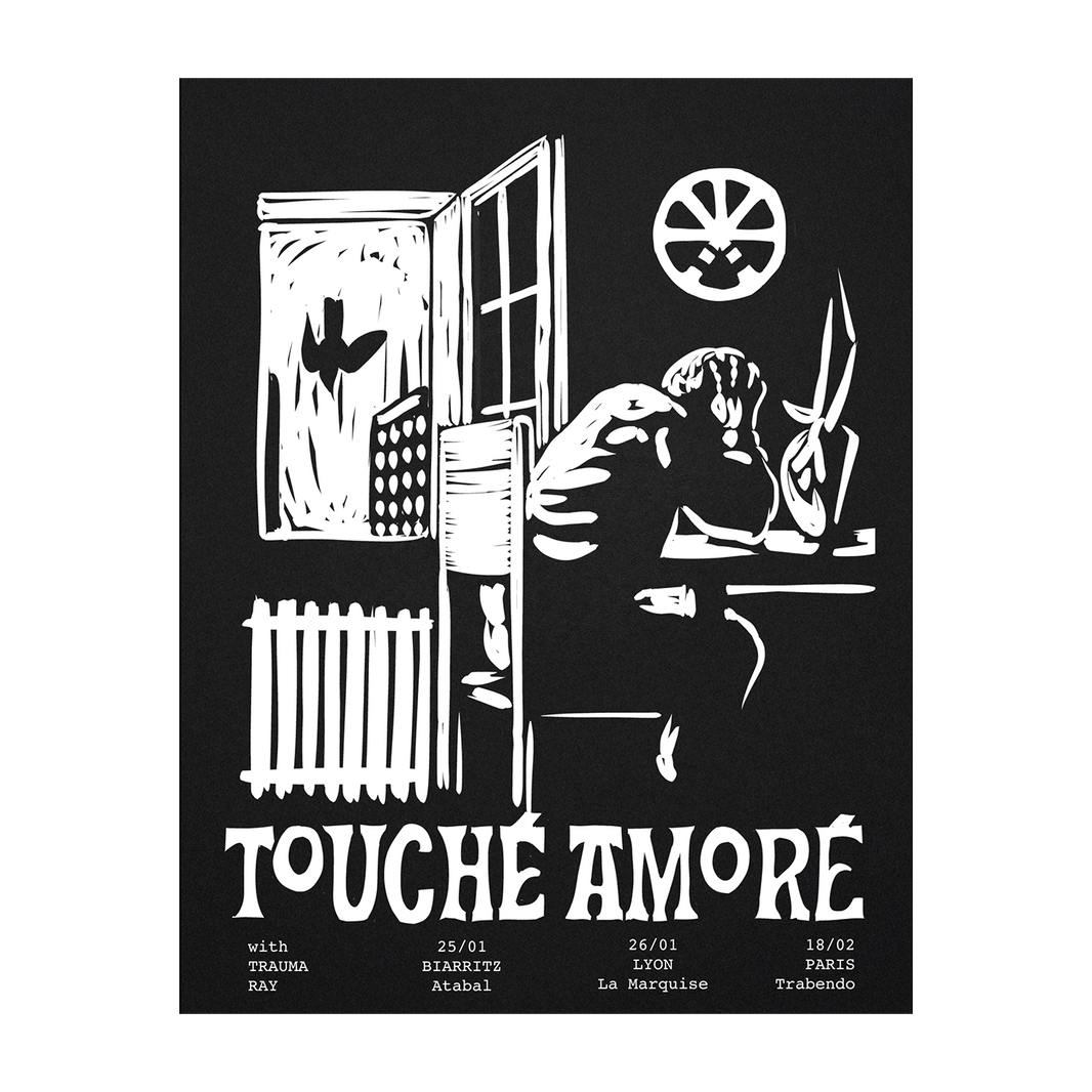 Official Touché Amore Merchandise - UK/EU